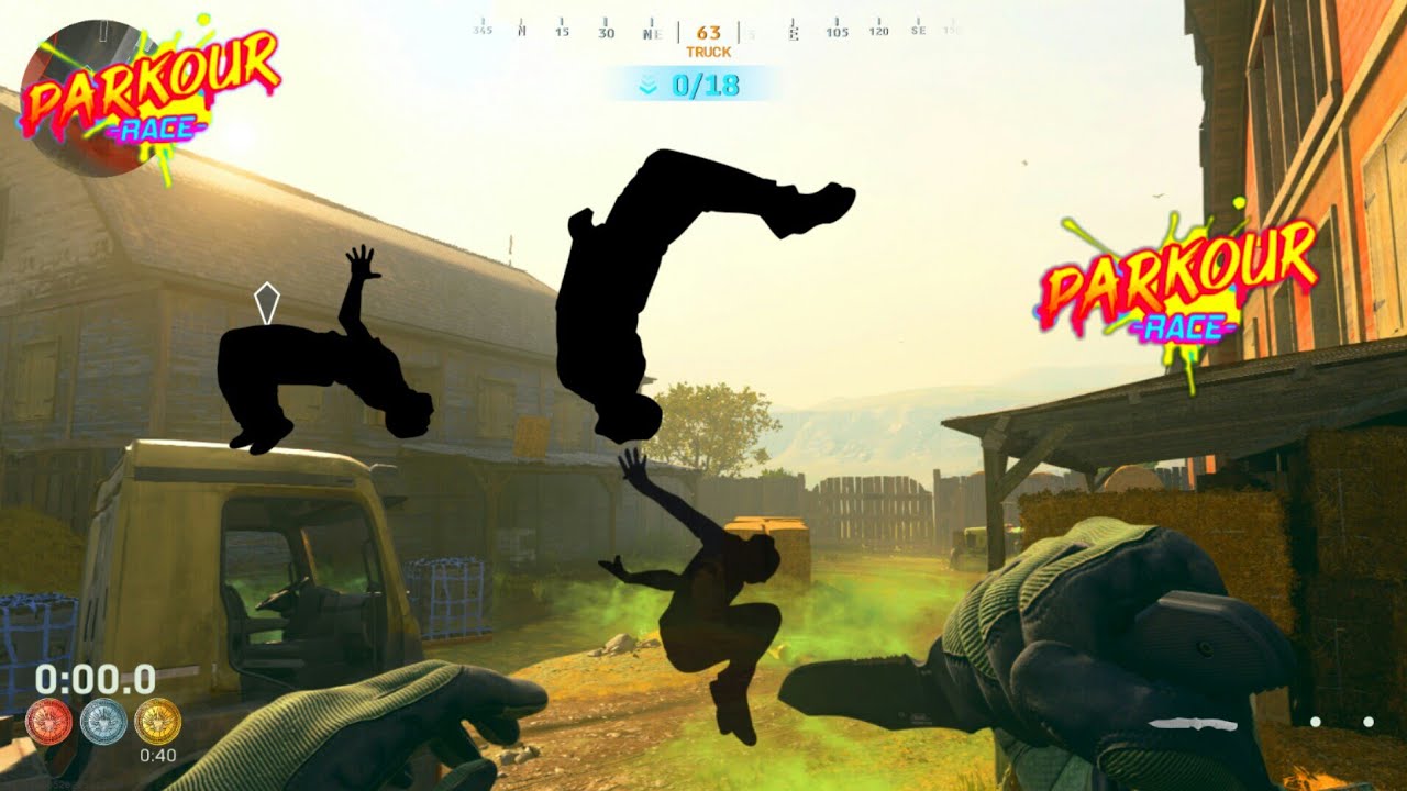 Call of duty modern warfare parkour game mode - YouTube