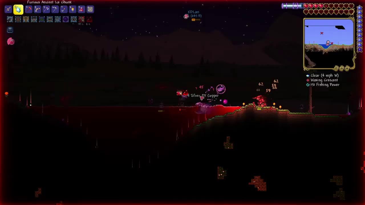 Terraria just fishing and building items modded. semi multiplayer ...
