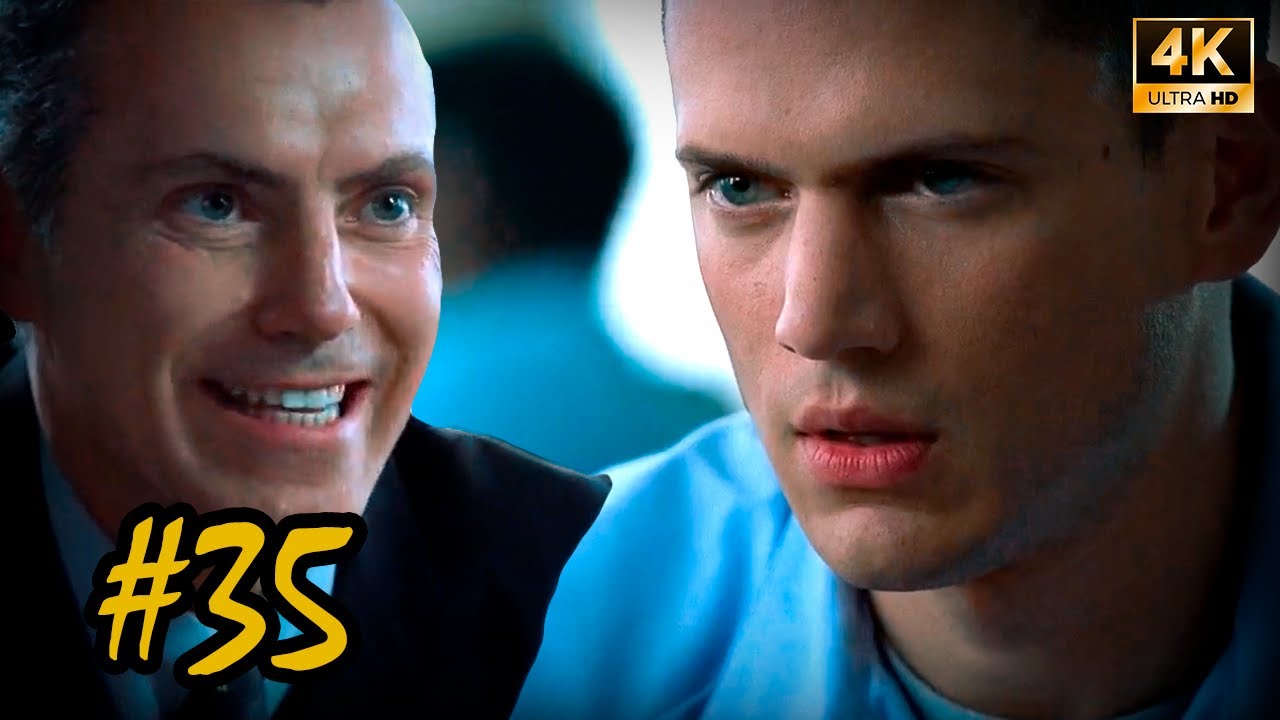 Scofield Gave up Fibonacci to Falzone! Prison Break s01 pt.35, 2160p ...