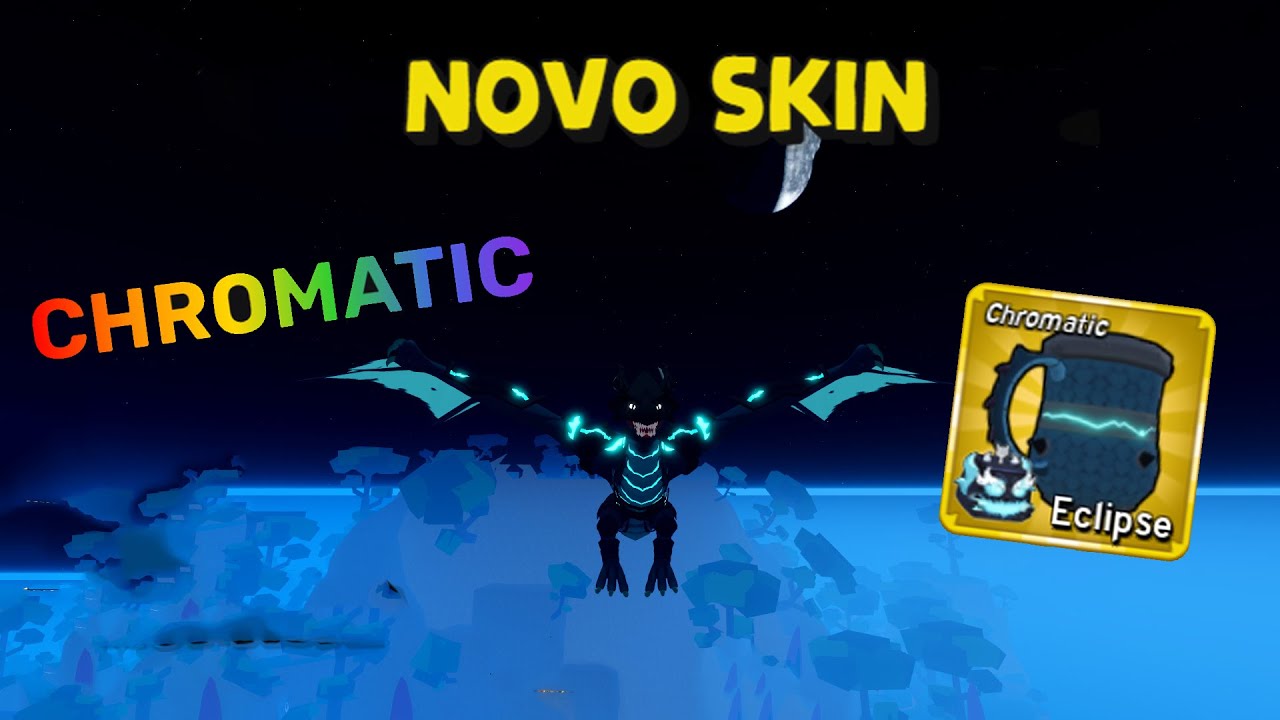 Nova Aura Dragão CHROMATIC ECLIPSE Blox Fruits Roblox - YouTube