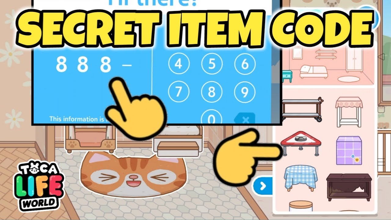 🏠 New Secret Item Code 🏠 Toca Boca Free Items and Free House - Toca ...