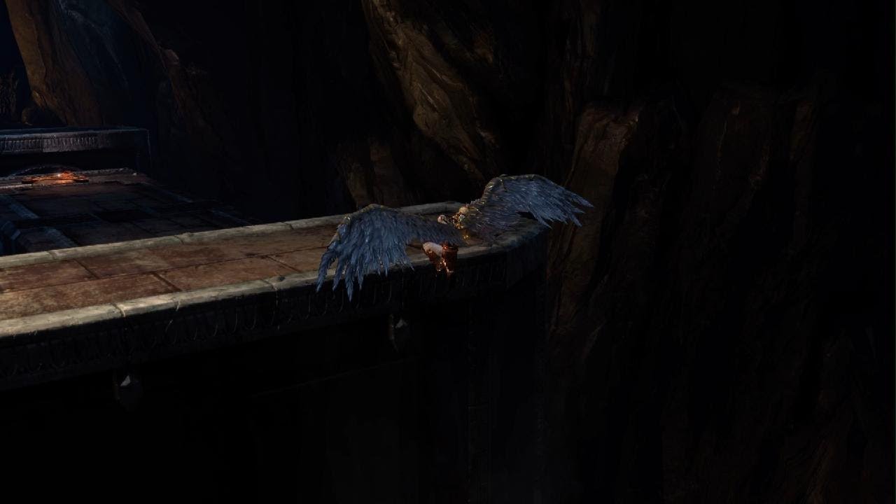 Kratos joining flying God of War III Remastered - YouTube