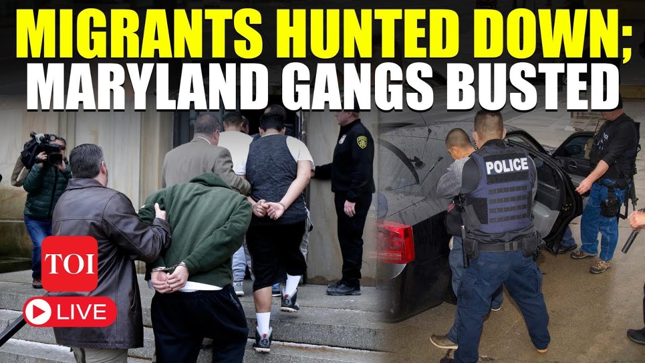 LIVE | Brutal Immigration Crackdown In Maryland; Hundreds Arrested ...