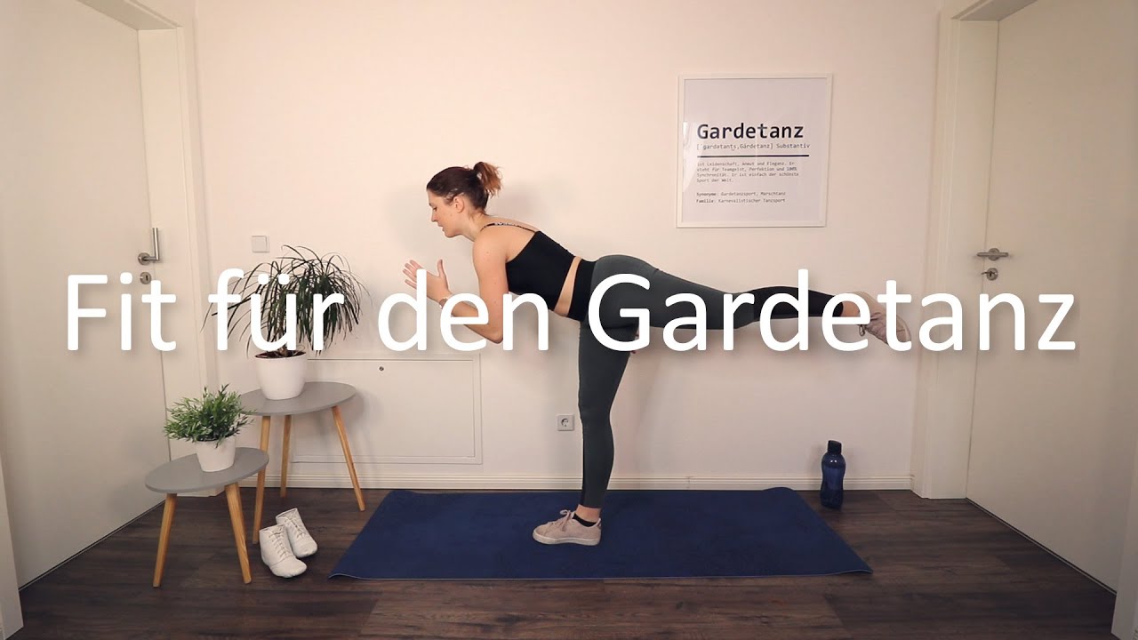 Fit für den Gardetanz | Dein Training für Kraft und Koordination - YouTube