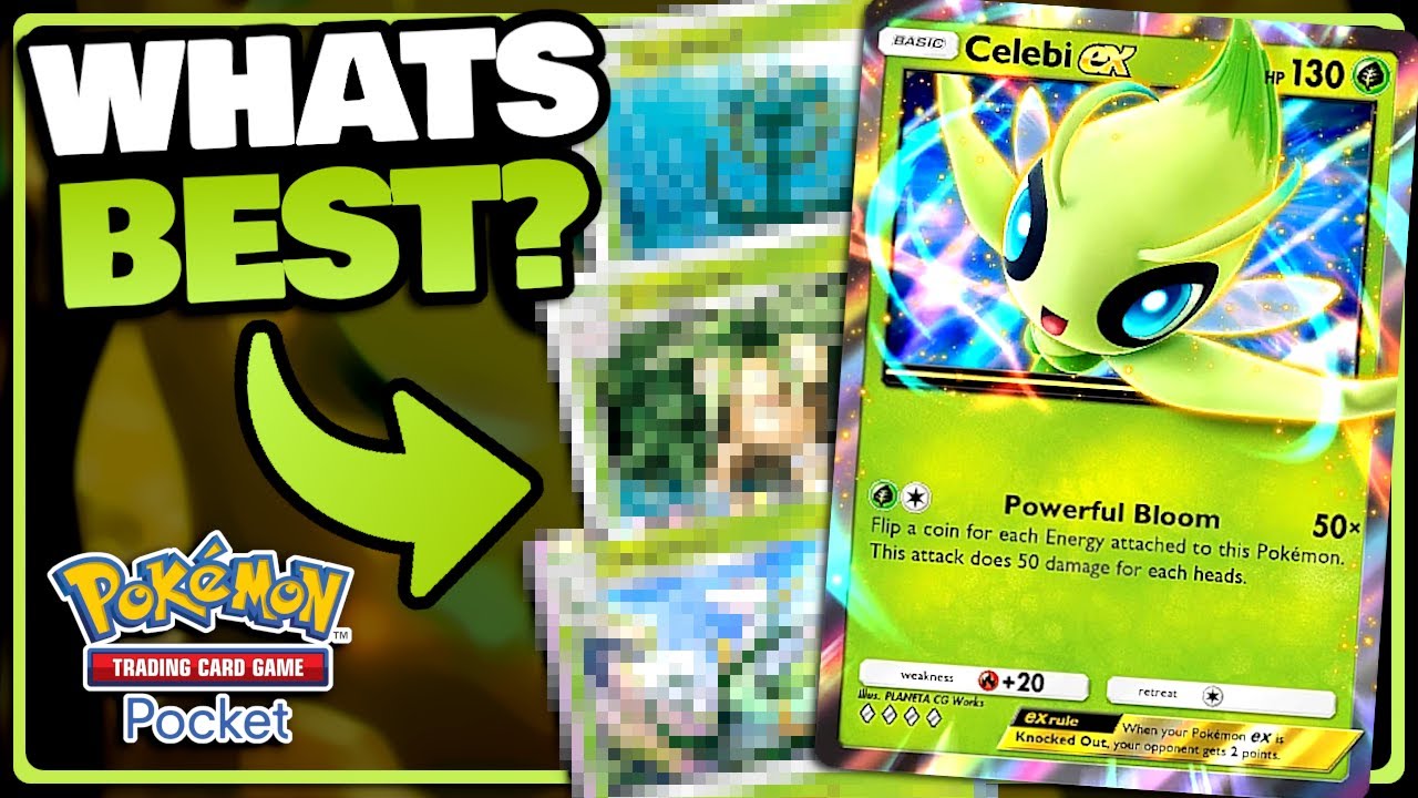 How to play Celebi EX | Pokemon TCG Pocket - YouTube