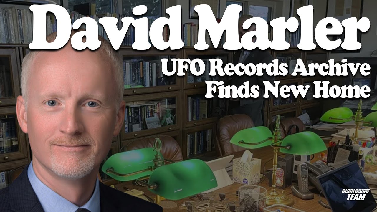 UFO Records Archive Finds New Home - David Marler - YouTube
