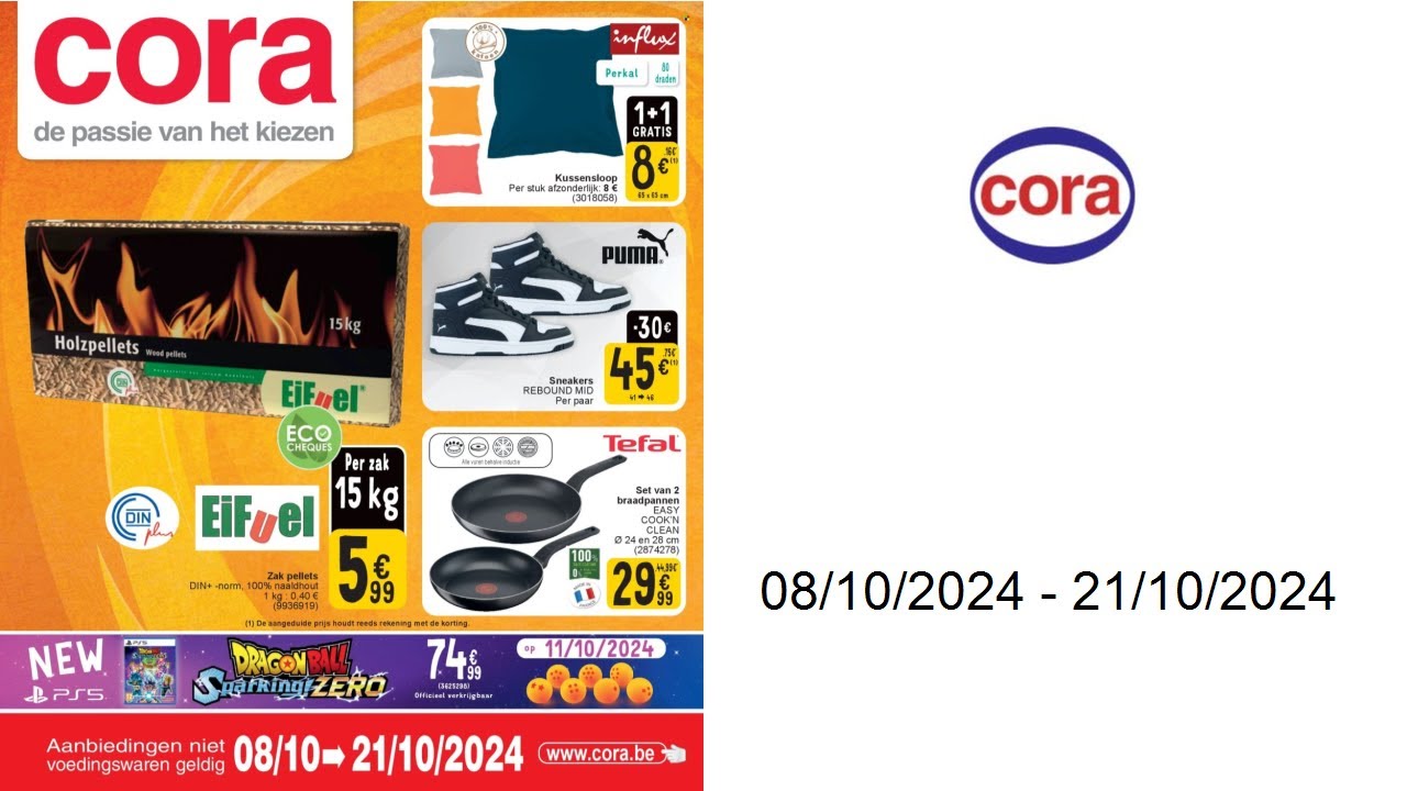 Cora folder (BE) - 08/10 - 21/10/2024 - YouTube