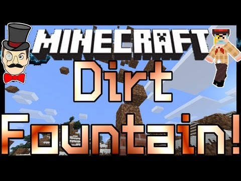 Minecraft Mods - DIRT BLASTER Mod ! Mud Fountain of Blocks ! - YouTube