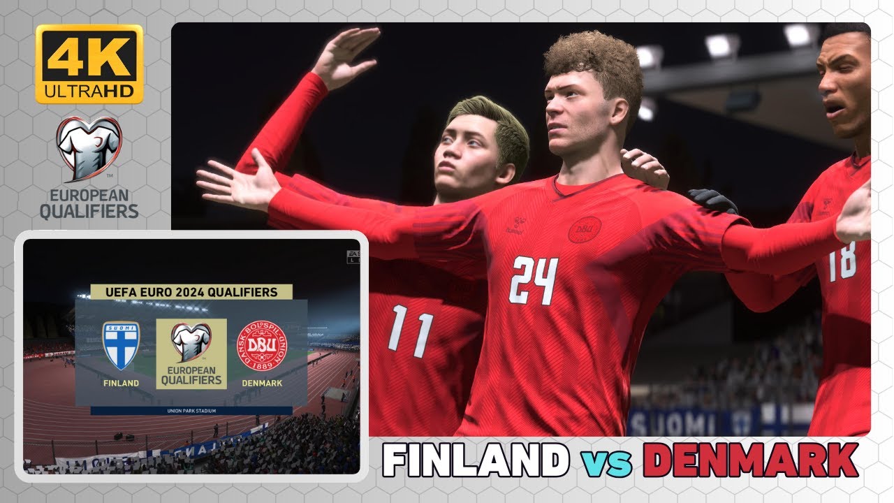 FINLAND vs DENMARK - UEFA European Championship Qualifying - YouTube