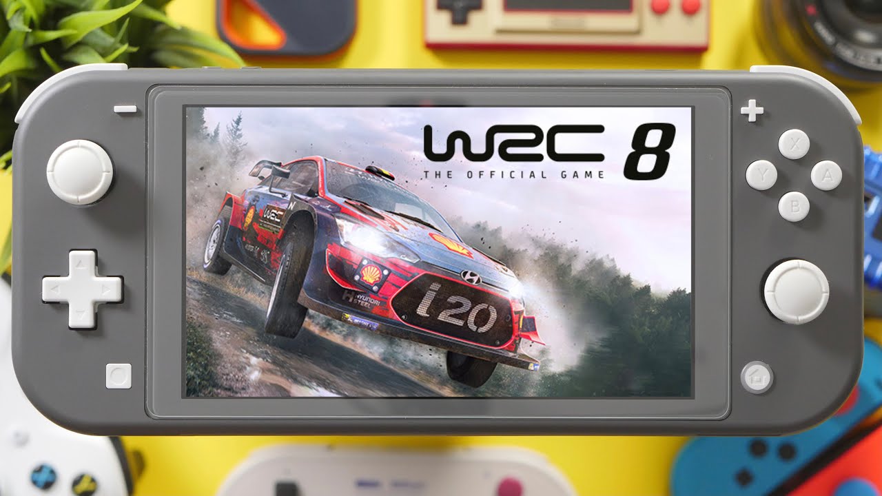[4k] WRC 8 Nintendo Switch Lite Gameplay - YouTube