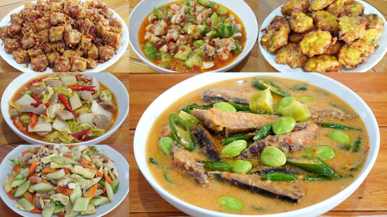 6 RESEP MASAKAN UNTUK SEMINGGU!!! KELUARGA SUKA DAN KETAGIHAN - YouTube