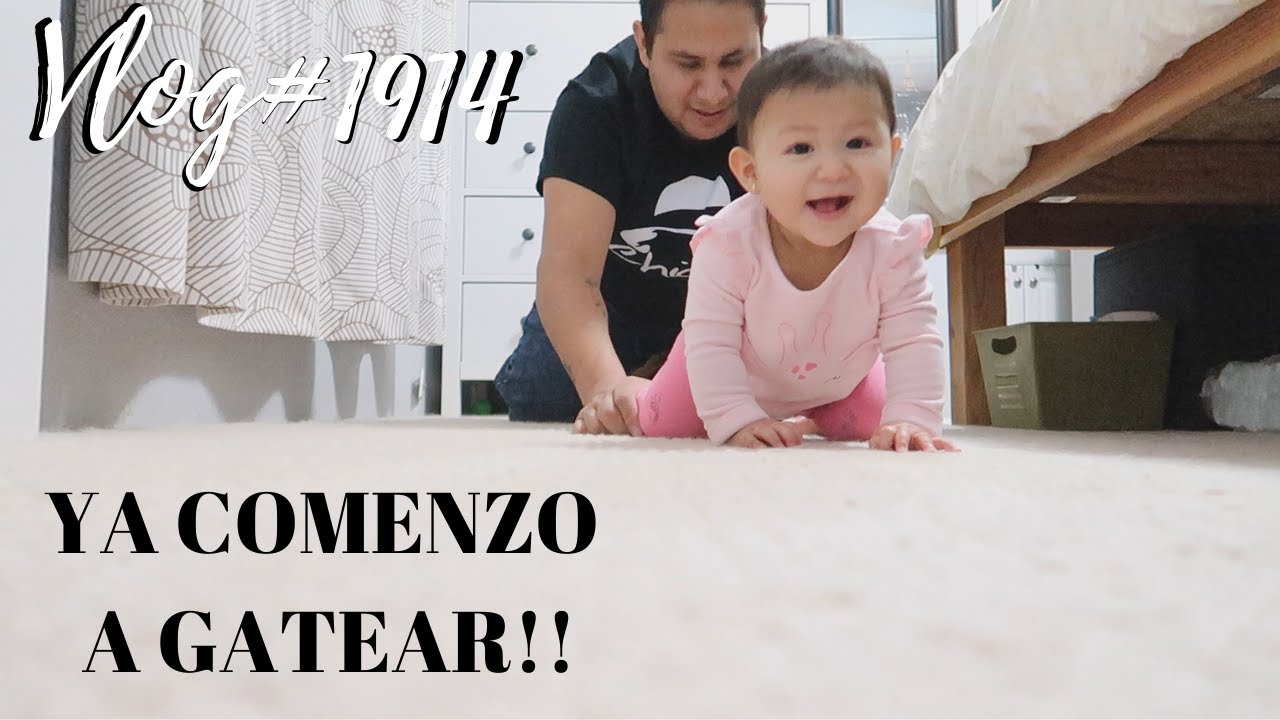 COMENZANDO A GATEAR A LOS 8 MESES!VLOG#1914 - YouTube