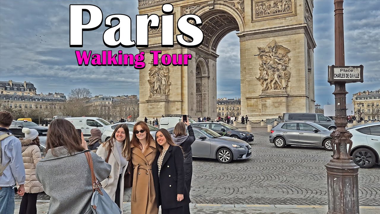 Paris, 🇫🇷 FRANCE - Walking Tour 4K - Walk in Paris - February 2025 ...