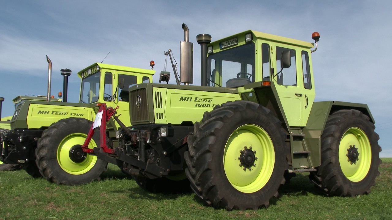 Unimog und MB Trac Treffen in Enkenhofen 2017 [4K] - YouTube