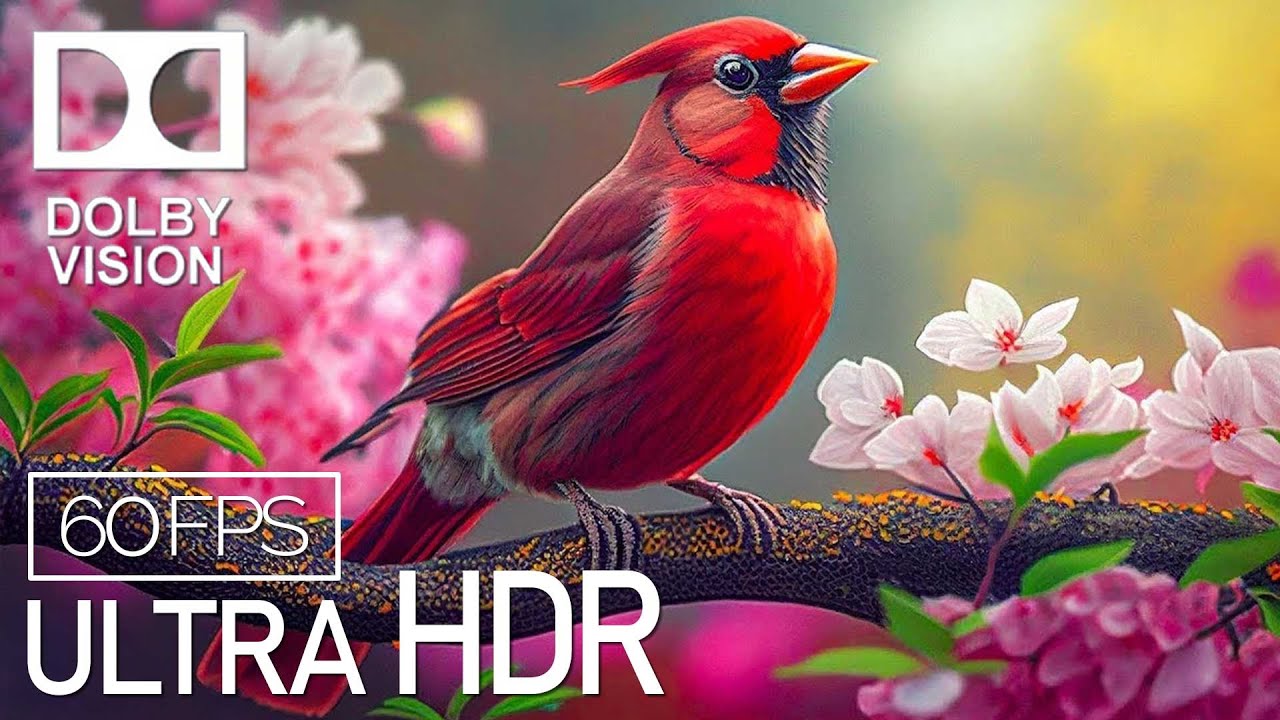 4K HDR 120fps Dolby Vision with Animal Sounds (Colorfully Dynamic ...