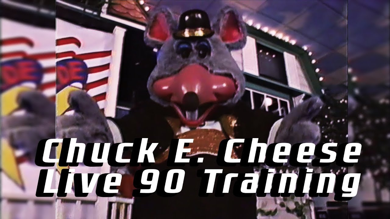 Chuck E. Cheese Live! CEC Live 90 Character Training - YouTube