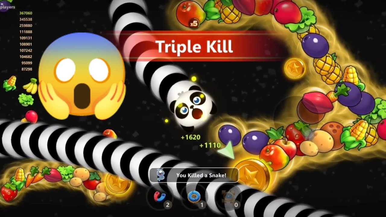 Snake Game Play 😱 | Snake Eating Foods - YouTube