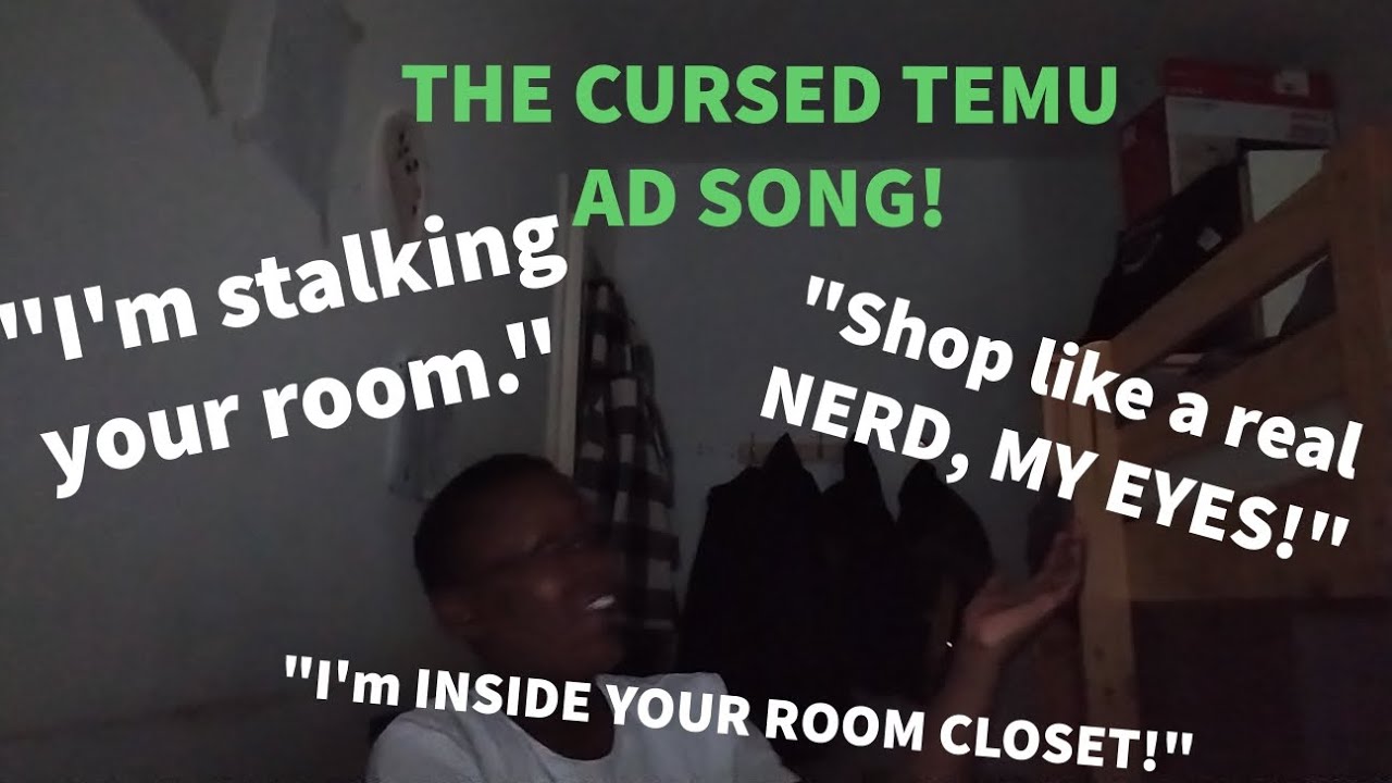 THE CURSED TEMU AD SONG! - YouTube
