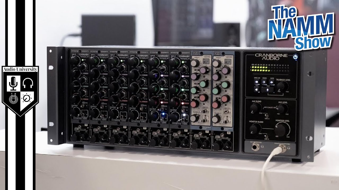 The First Analog Harmonic EQ: Cranborne Audio Carnaby 500 - YouTube