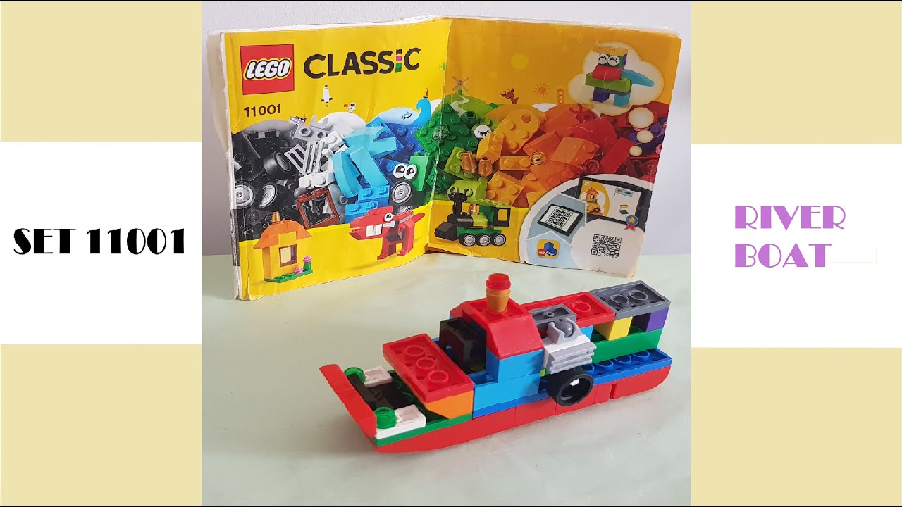 #35 | River Boat | Lego Classic | Set 11001 | Stop Motion - YouTube