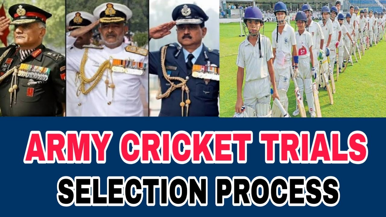 Army se cricket Kaise Khele) Army cricket team. Selection process ...