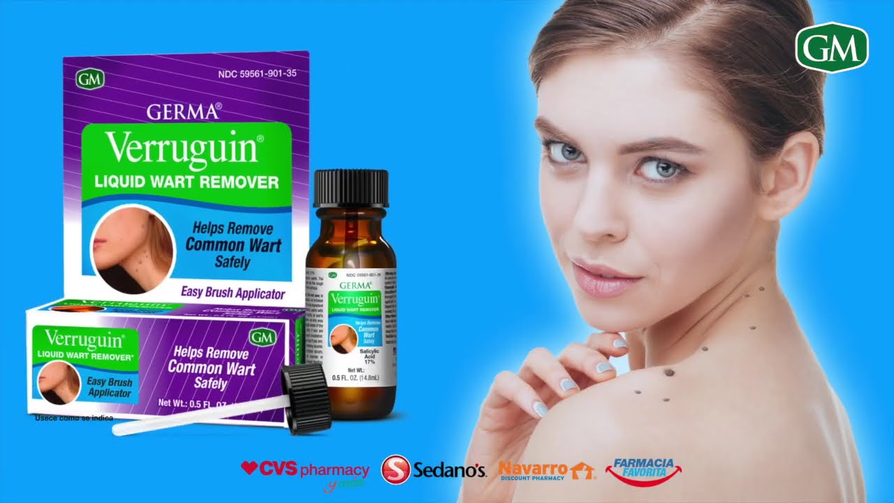 Germa® Verruguin Wart Remover - Verrugas - 0.5oz - YouTube