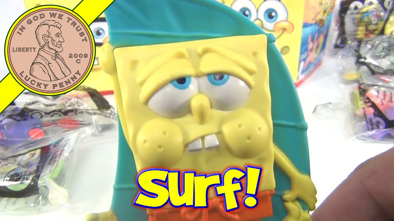 SpongeBob SquarePants (#7 Windsurfer) 2012 McDonald's Happy Meal ...