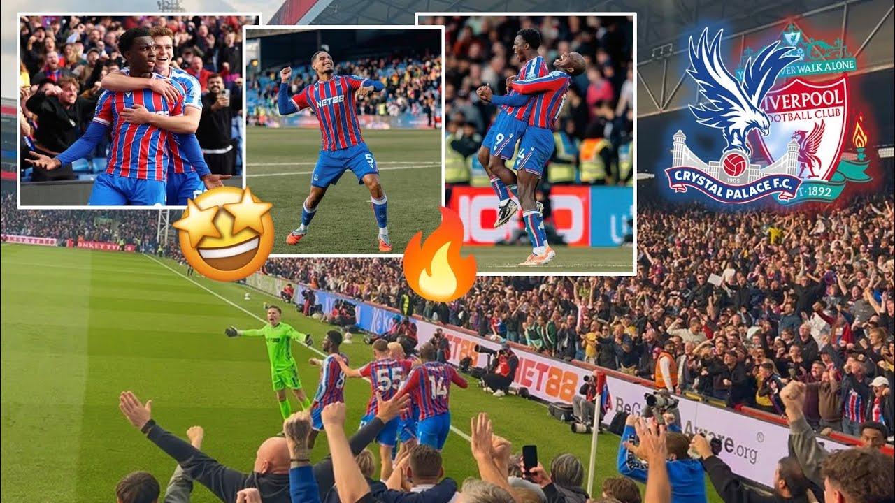 CRYSTAL PALACE 2-1 LIVERPOOL VLOG 25/26 *NKETIAH'S 97TH MINUTE WINNER ...