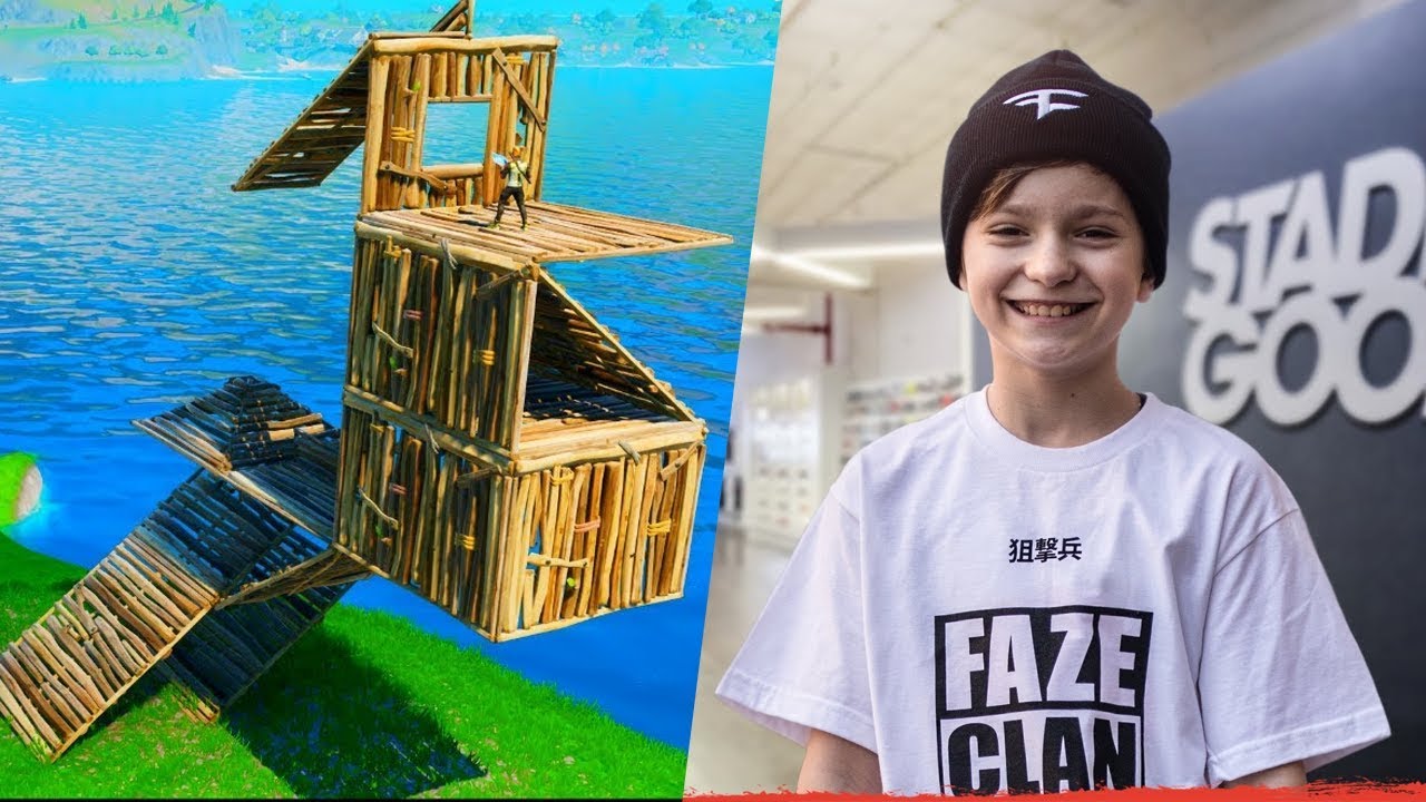 Faze H1ghSky Shows His MAXIMUM BUILDING Speed On High Ping - YouTube