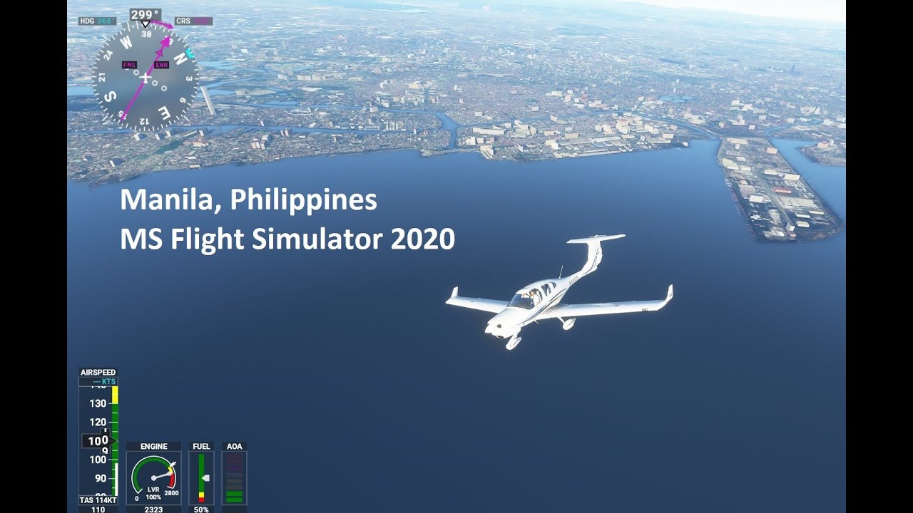 Manila, Philippines - Microsoft Flight Simulator 2020 - YouTube