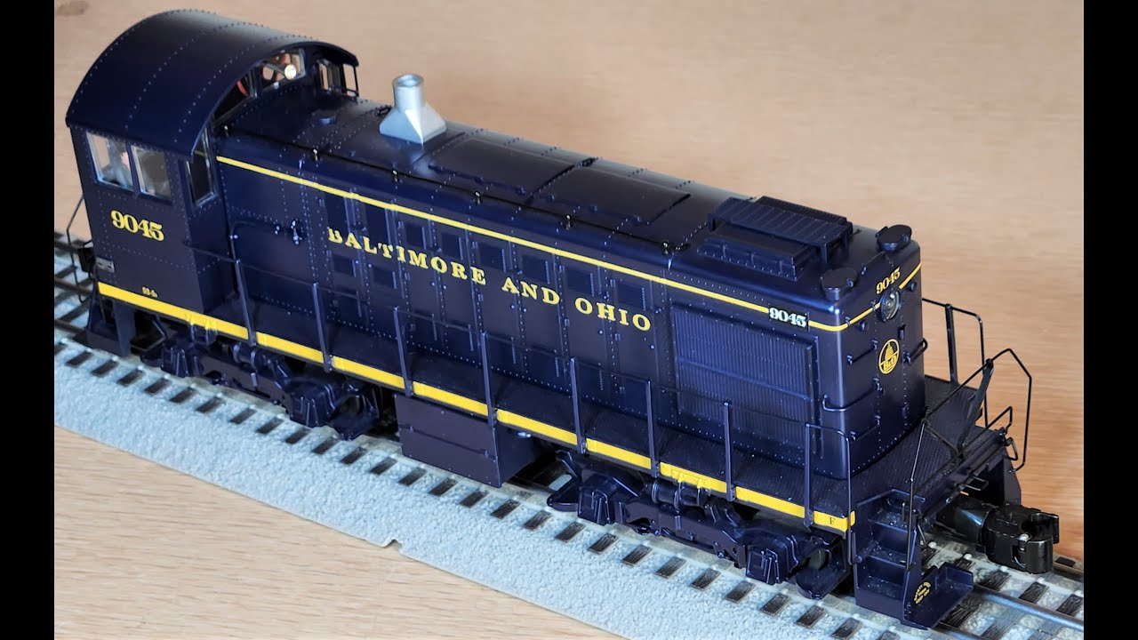 Lionel 6-28539 Baltimore & Ohio Alco S-2 Switcher, 2003 - YouTube