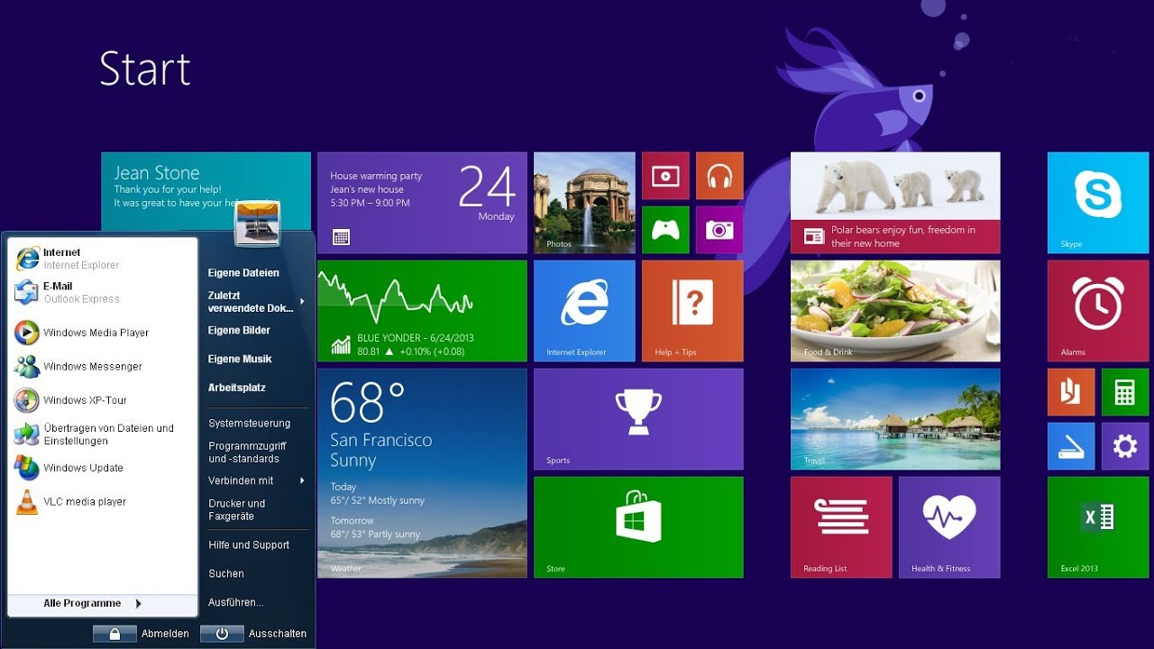 Windows 8/8.1 an Windows 7 Anpassen (Umstieg auf Windows 8 leichter ...