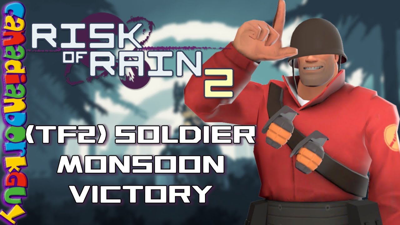 TF2 Soldier Monsoon Victory - YouTube