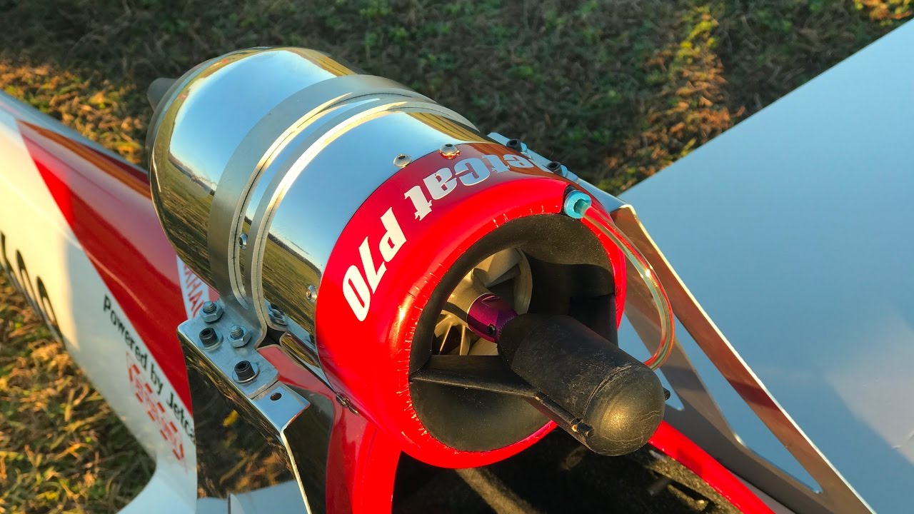 Jetcat P70 Turbine Test - YouTube