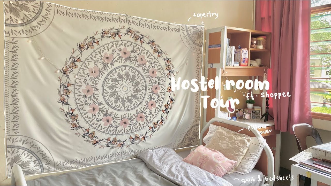 HOSTEL ROOM TOUR 2.0 ft. shopee (USM Cahaya Gemilang) - YouTube