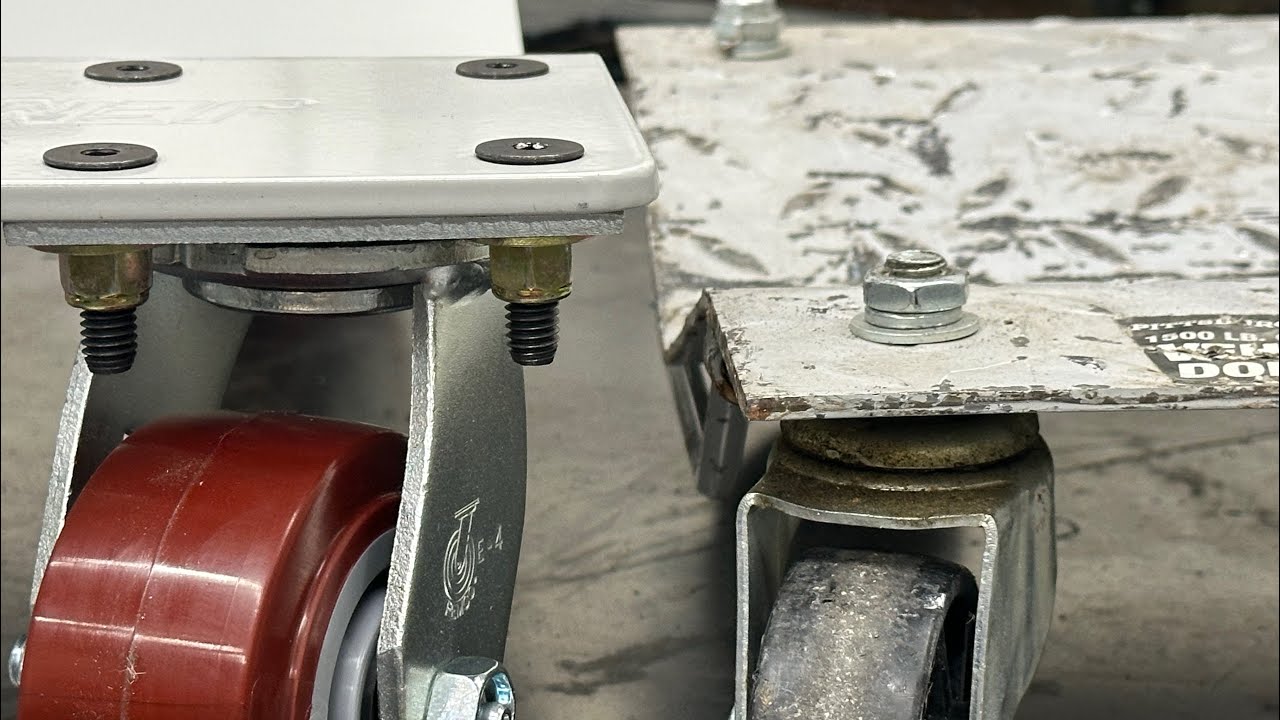 Building Heavy Duty Wheel Dollies by Jensen Brothers Off-Road - YouTube