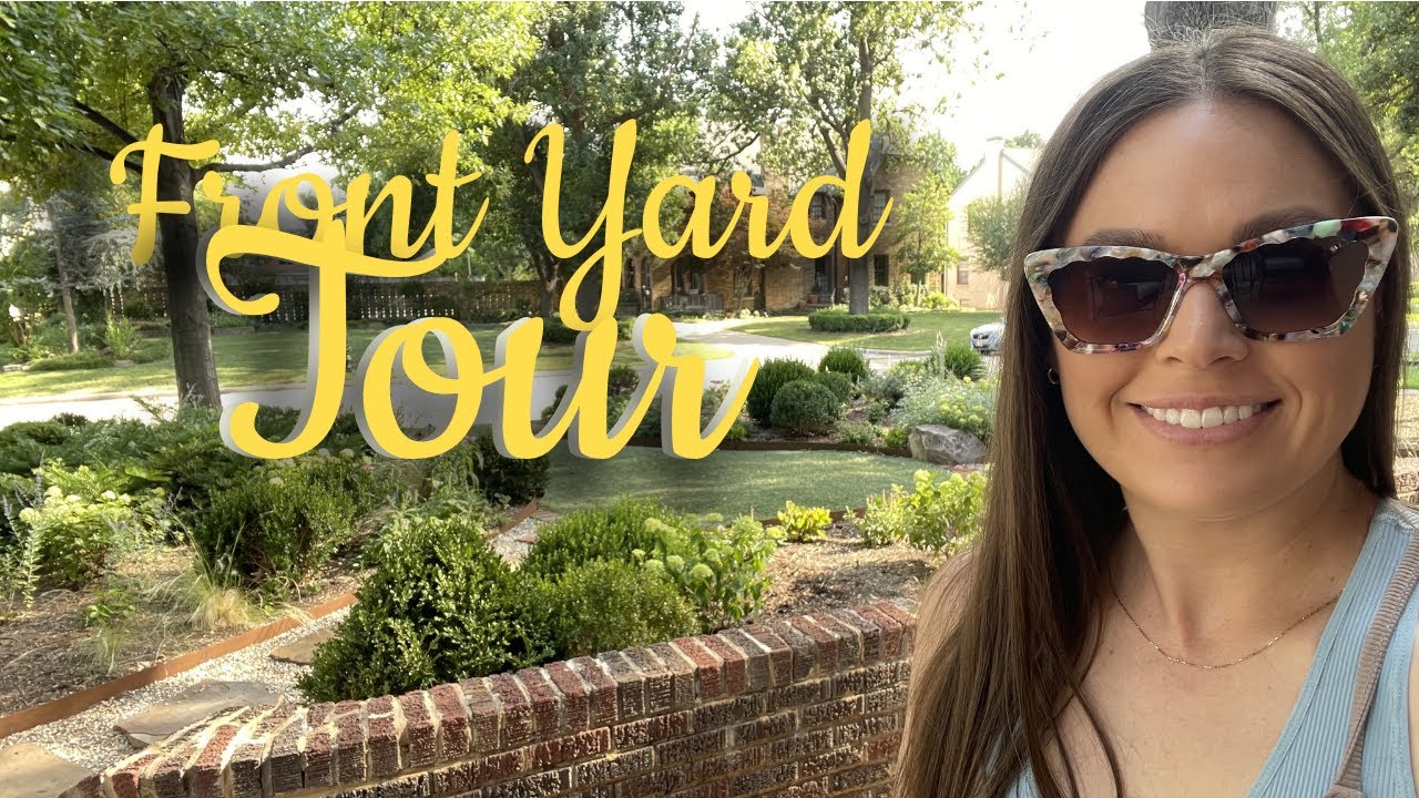 Front Yard Tour! // Summer Version! - YouTube