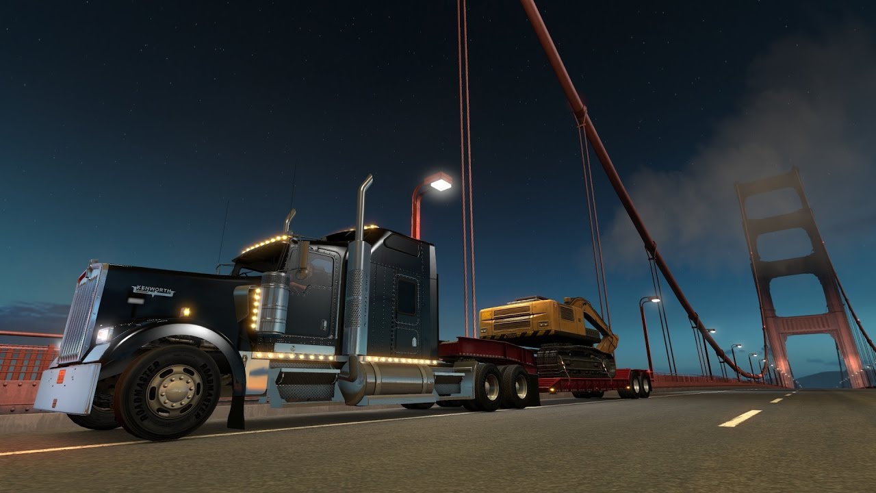 American Truck Simulator Multiplayer with friends live stream - YouTube