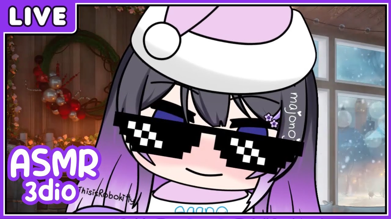 【ASMR 3dio】2nd to the last ASMR stream of 2024...live reacting to How's ...