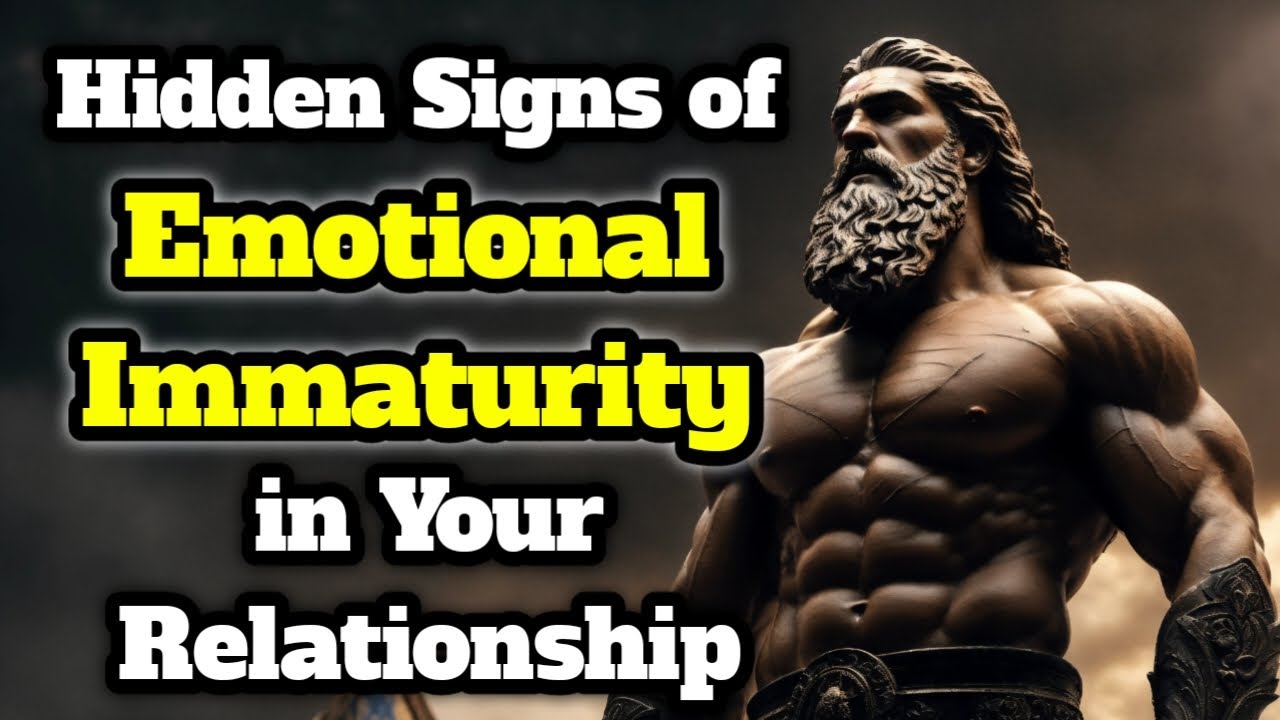 Hidden Signs of Emotional Immaturity in Your Relationship ...