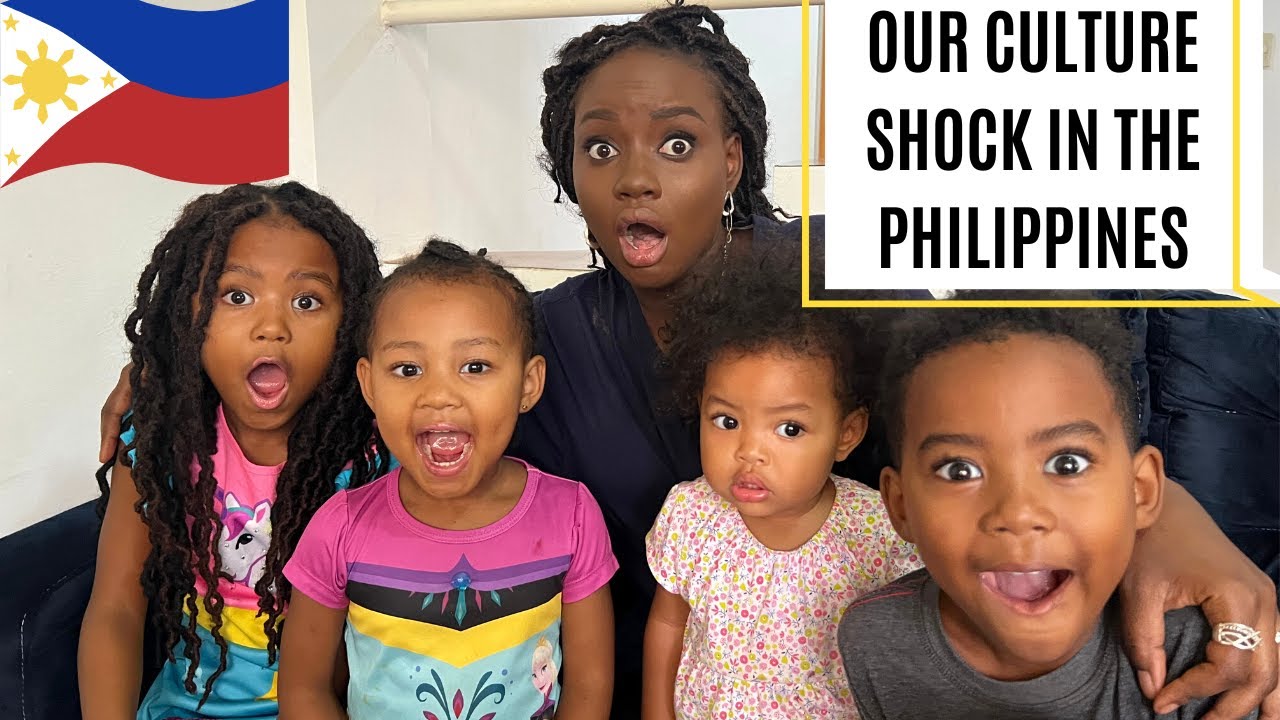 OUR KIDS CULTURE SHOCK IN THE PHILIPPINES Reacting to the life in ...