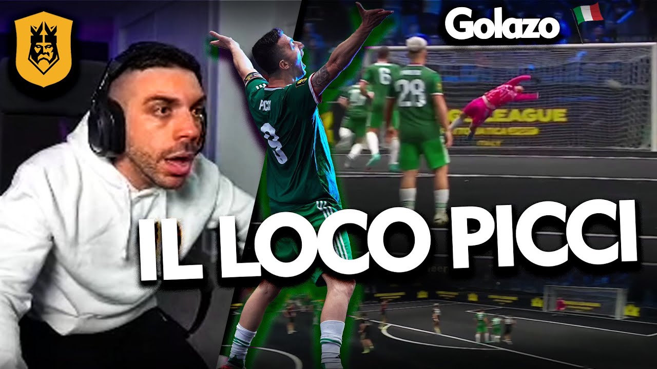 DJMARIO reacciona a IL LOCO PICCI y sus goles en la KINGS ITALIA ...