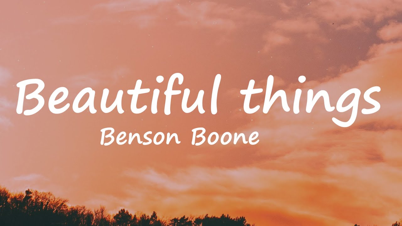 beautiful things lyrics video - YouTube