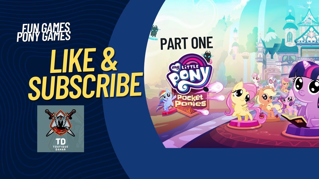 Pocket Ponies Game Play Part One Fun Games Toufique Dahar Games (TD ...
