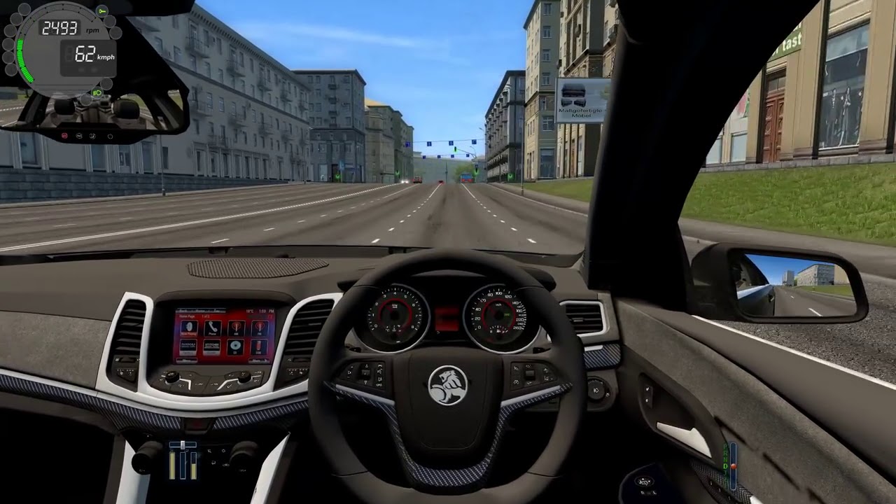 City Car Driving Holden Commodore SS V Redline Normal Driving - YouTube