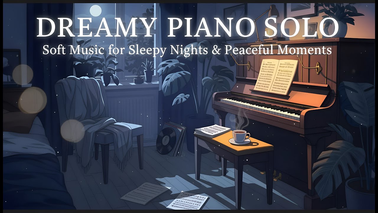 Dreamy Piano Solo - Soft Music for Sleepy Nights & Peaceful Moments ...