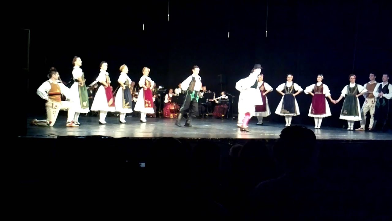 Nacionalni ansambl KOLO - Igre iz Banata - YouTube