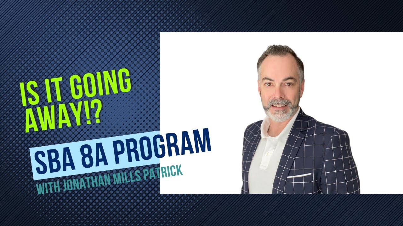 Is the SBA 8a program dying!? - YouTube