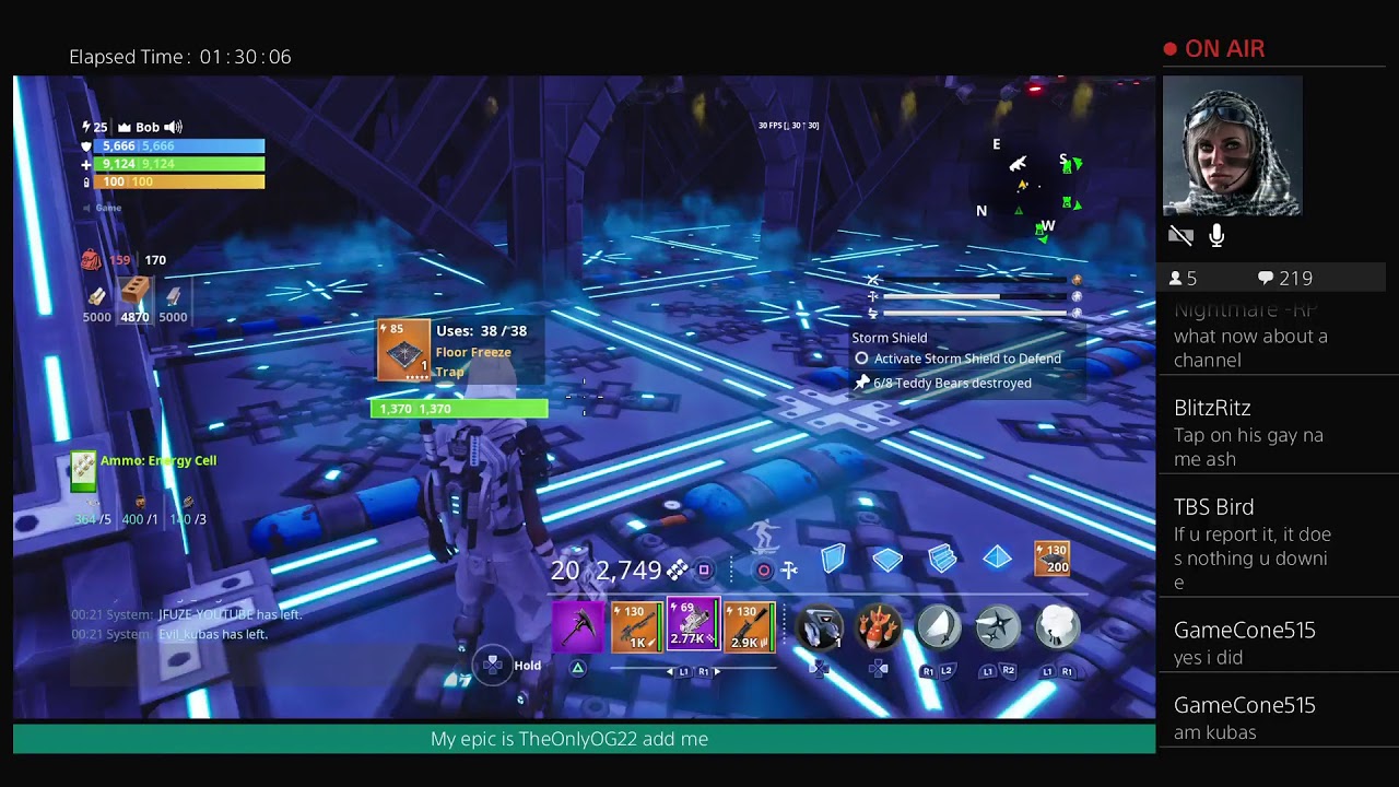 Fortnite STW live giveaway #Modded # Guns #stw - YouTube