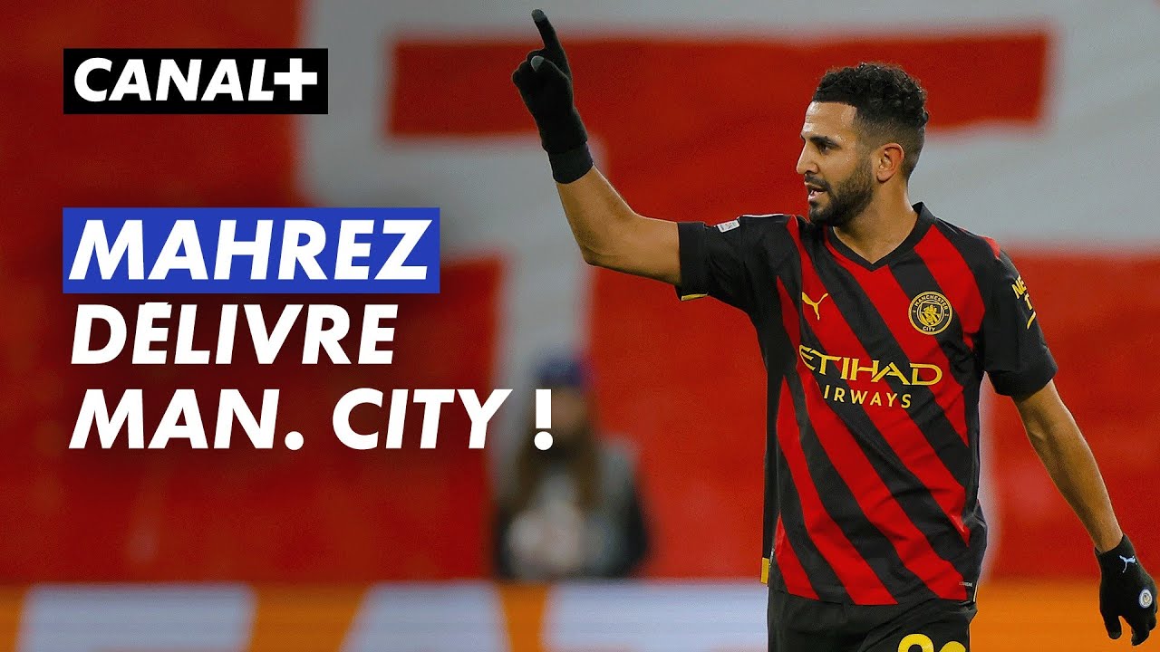 Riyad Mahrez concrétise la domination des Citizens - Leipzig / Man ...